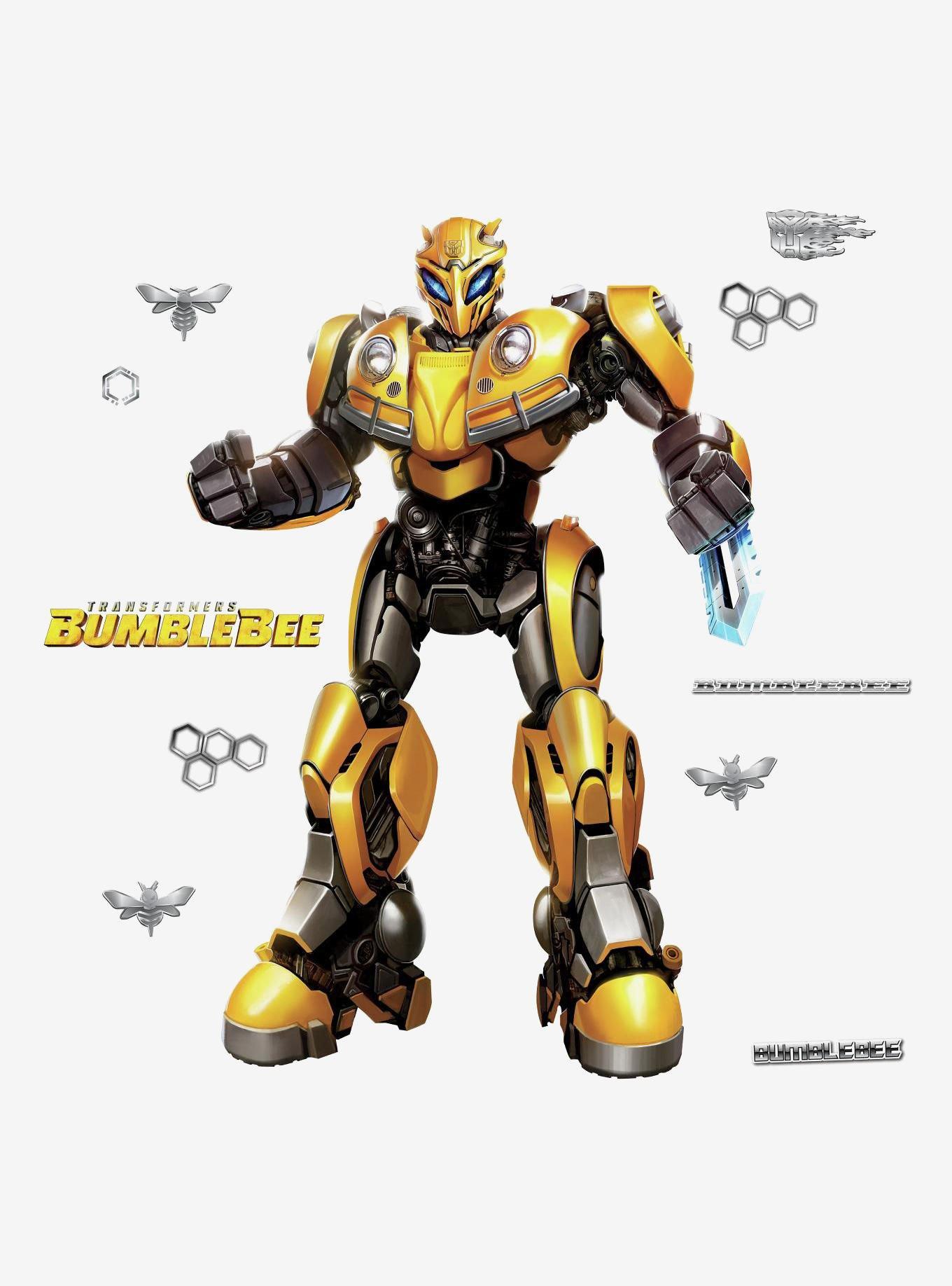 Transformers Bumblebee Peel And Stick Giant Wall Decal