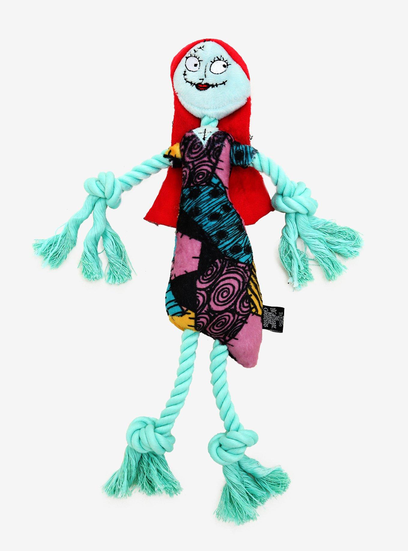 Disney The Nightmare Before Christmas Sally Rope Squeaky Dog Toy | BoxLunch