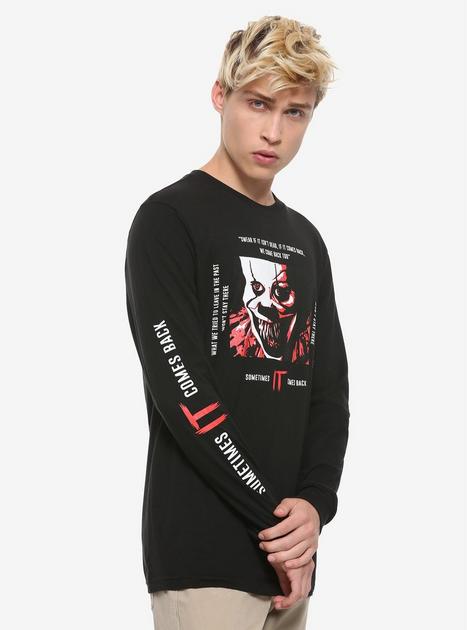 IT Chapter Two Sometimes IT Comes Back Long-Sleeve T-Shirt Hot Topic ...