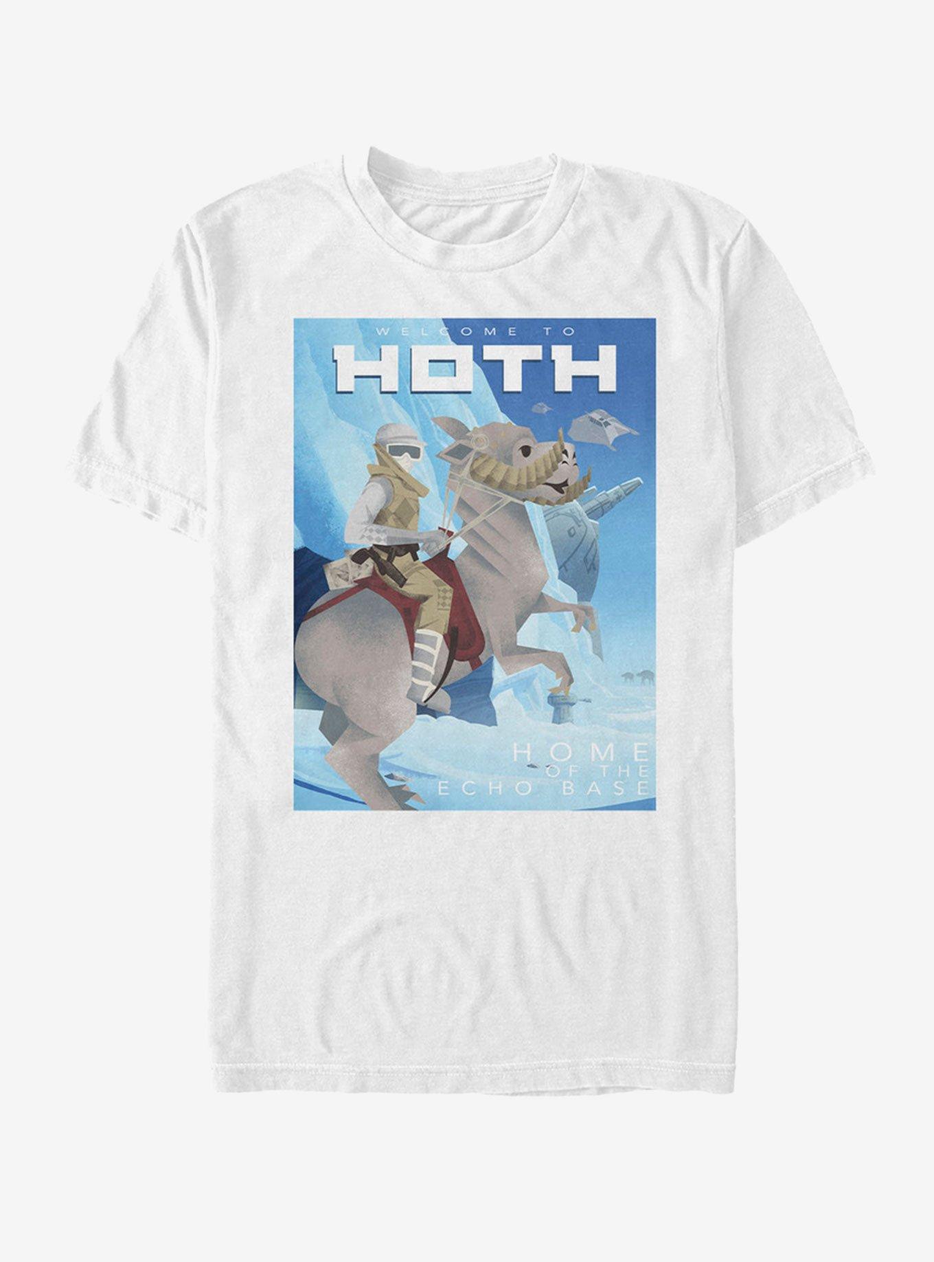 Star Wars Hoth Poster T-Shirt - WHITE | BoxLunch