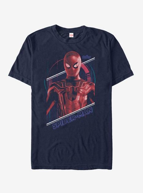 Marvel Spider-Man Spider-Man Tech T-Shirt - BLUE | Hot Topic