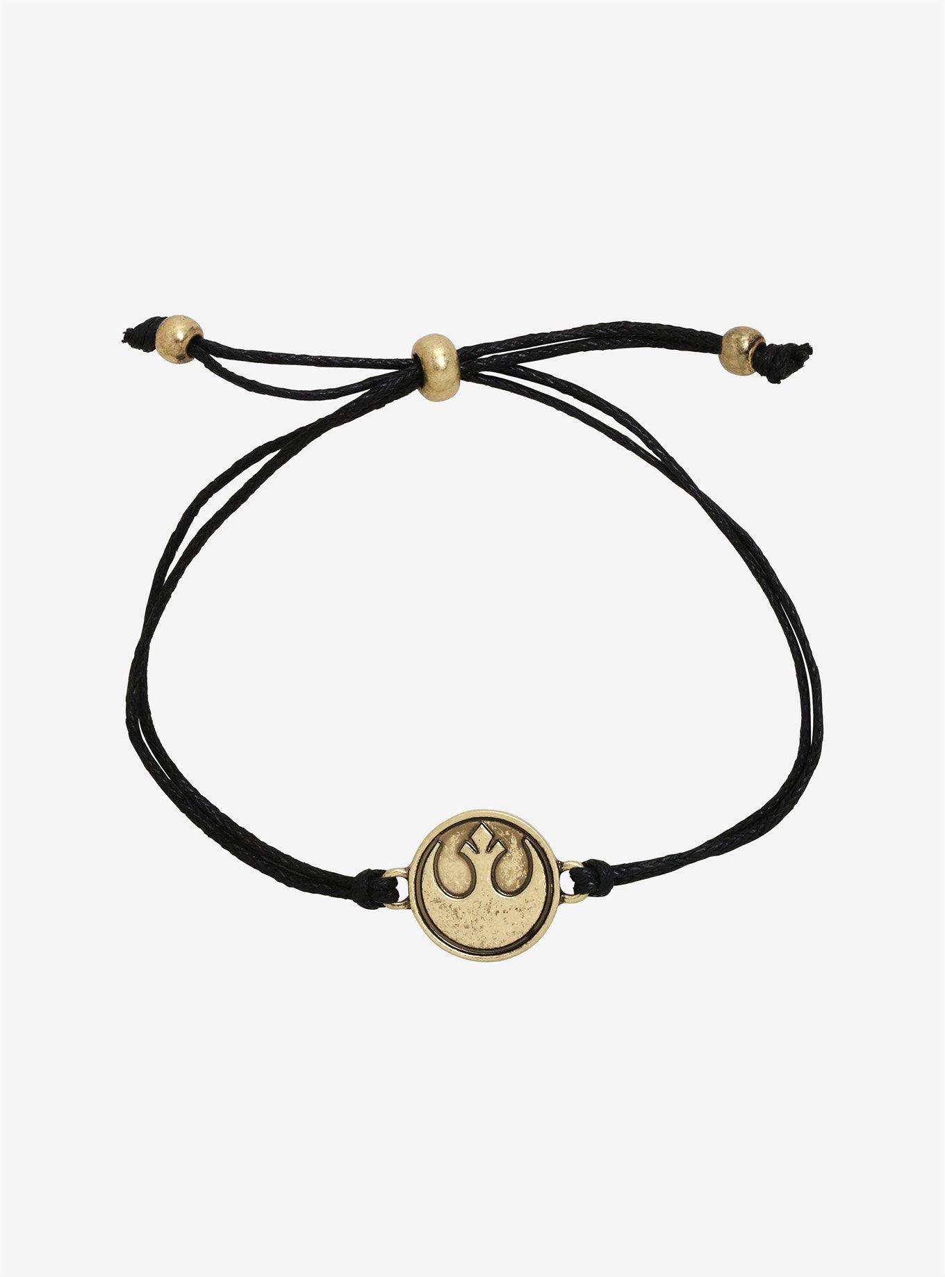 Star Wars Resistance Charm Cord Bracelet | Hot Topic