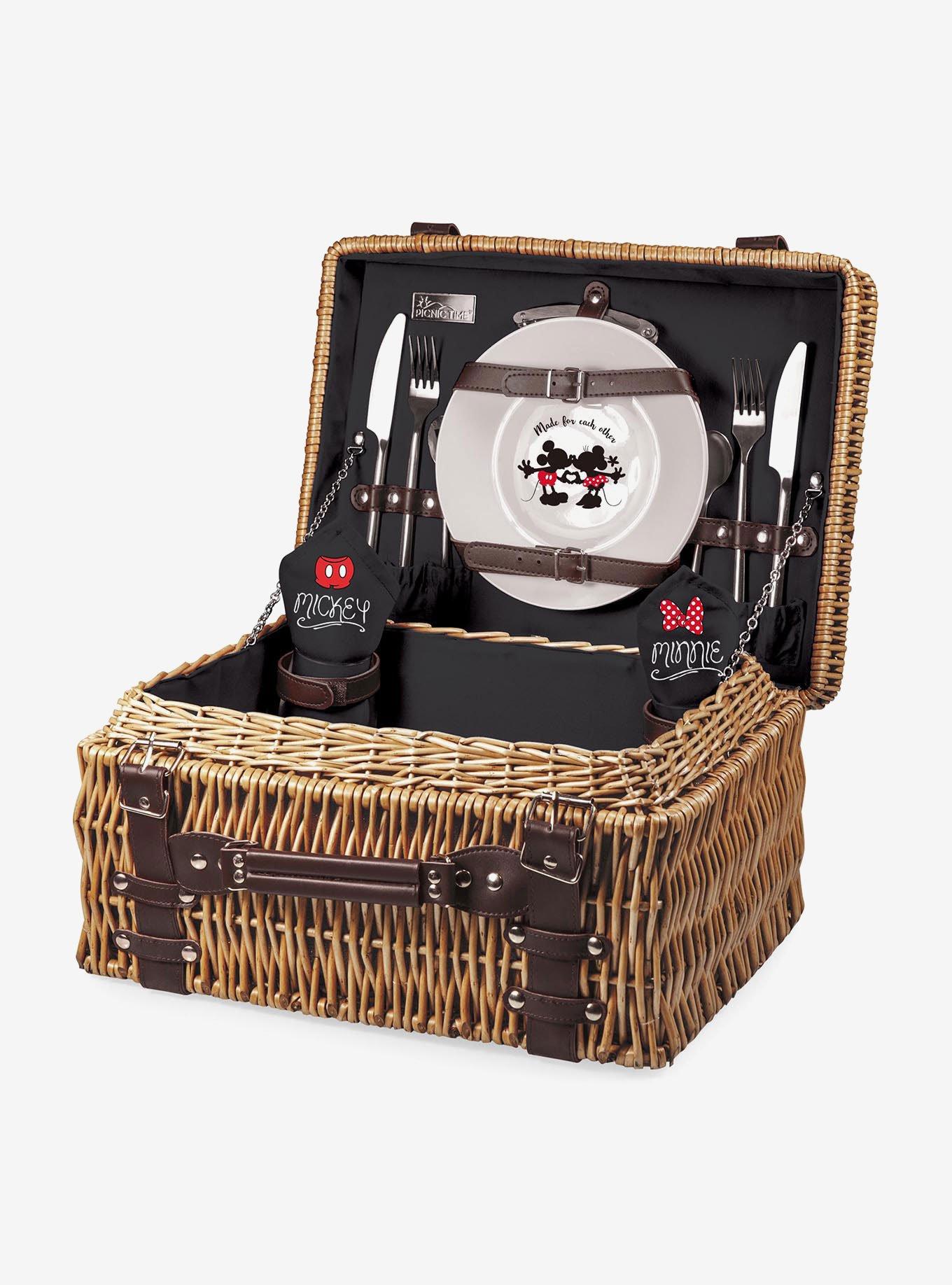 Disney Mickey & Minnie Mouse Picnic Basket | Hot Topic