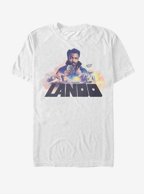 Star Wars Vintage Lando T-Shirt - WHITE | Hot Topic