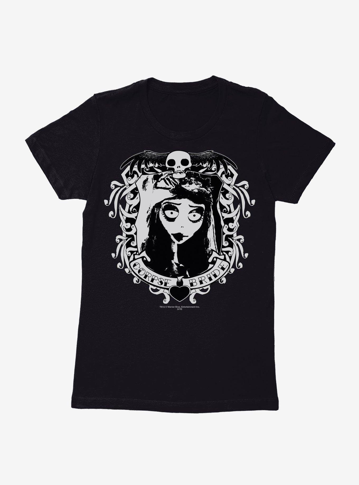 Corpse Bride Emily Bride Portrait Womens T-Shirt | BoxLunch