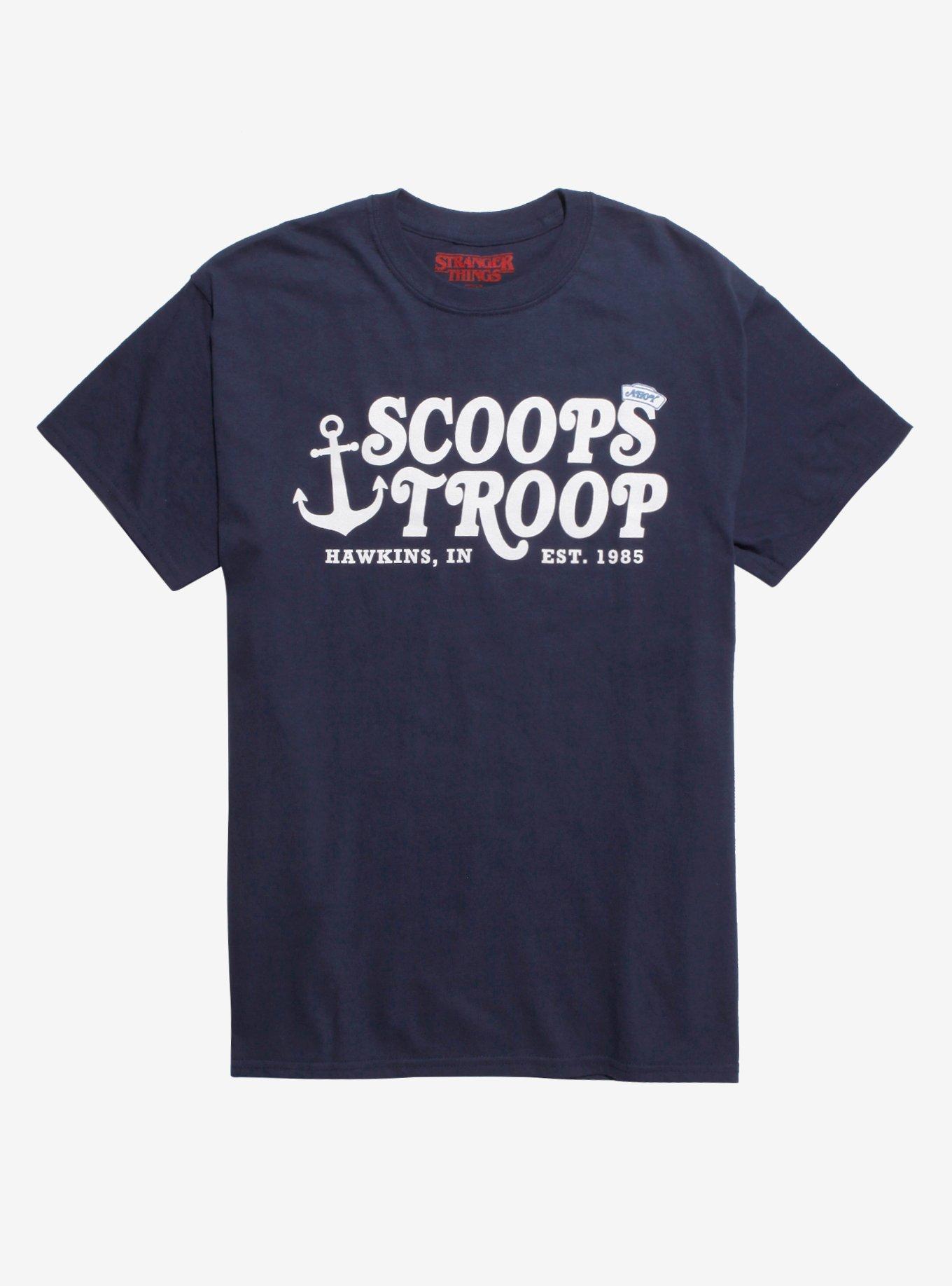Stranger Things Scoops Troop T-Shirt | Hot Topic