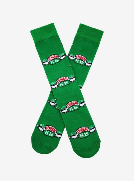 Friends Central Perk Allover Print Crew Socks | BoxLunch