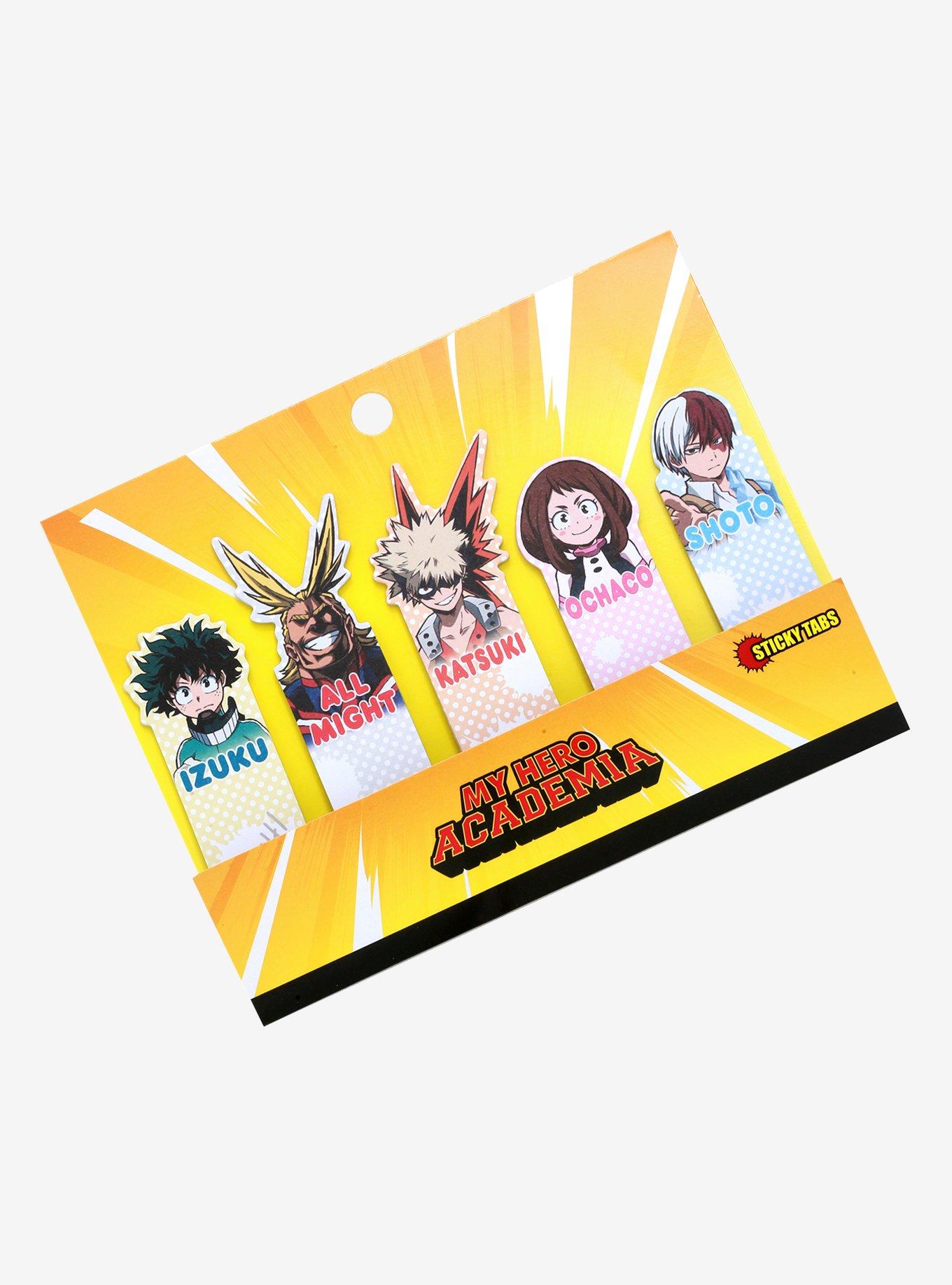 My Hero Academia Character Sticky Tabs | Hot Topic