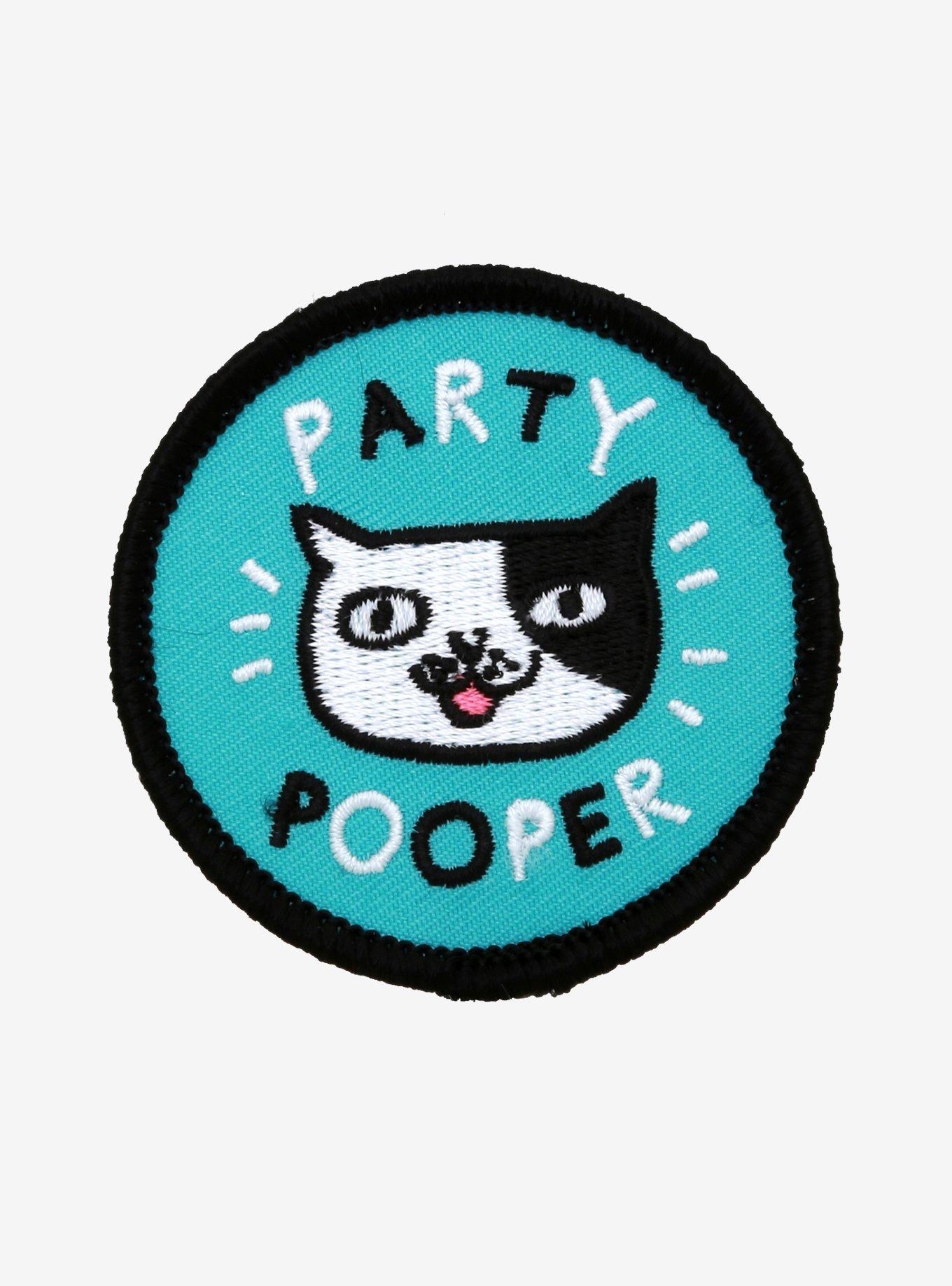 Cat Party Pooper Patch | Hot Topic