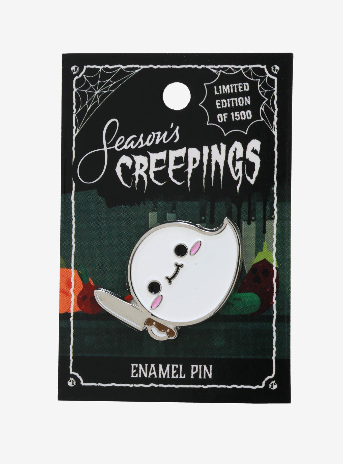Knife Ghost Enamel Pin | Hot Topic