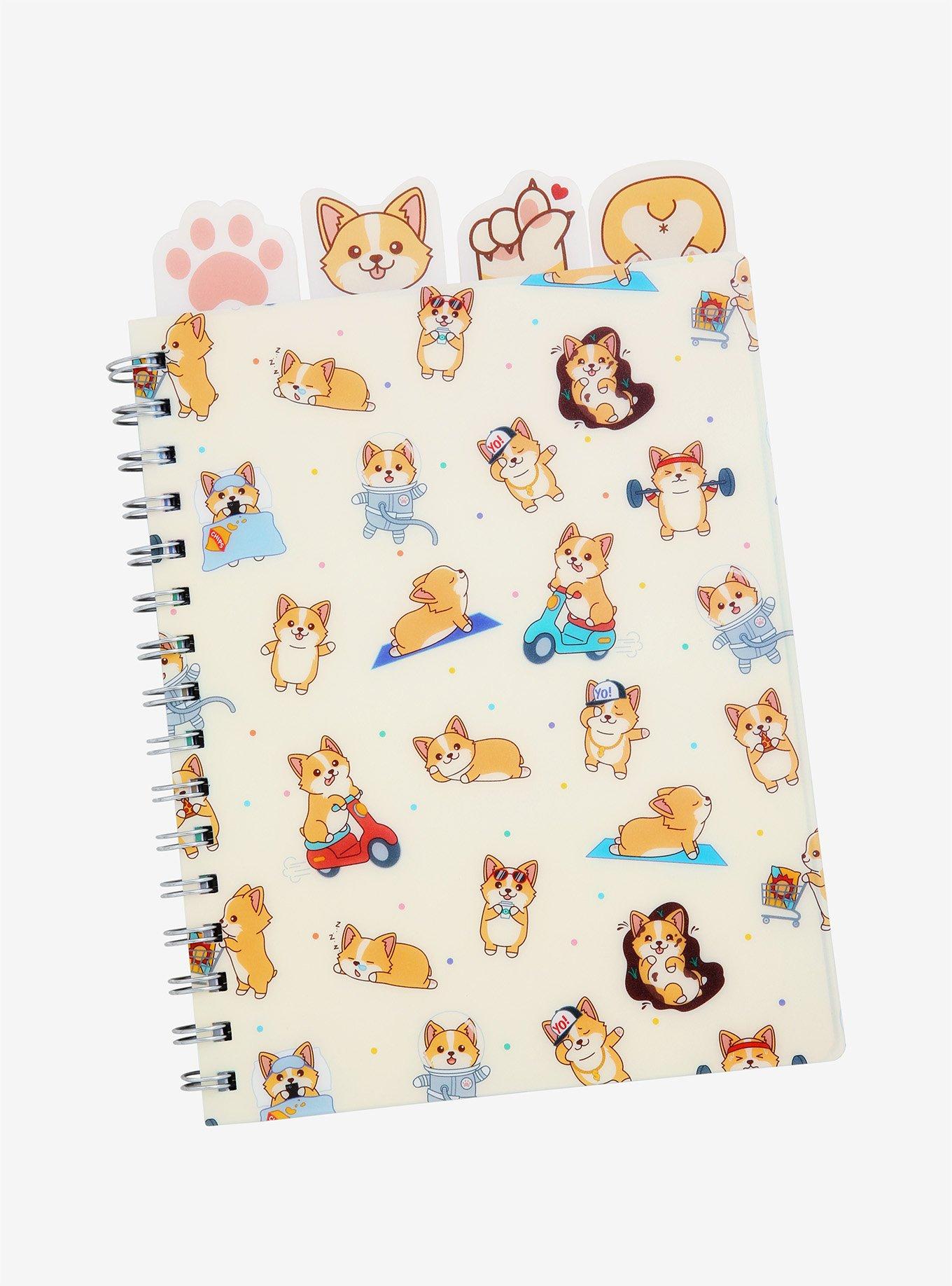 Corgi Lifestyle Journal with Tabs - BoxLunch Exclusive | BoxLunch