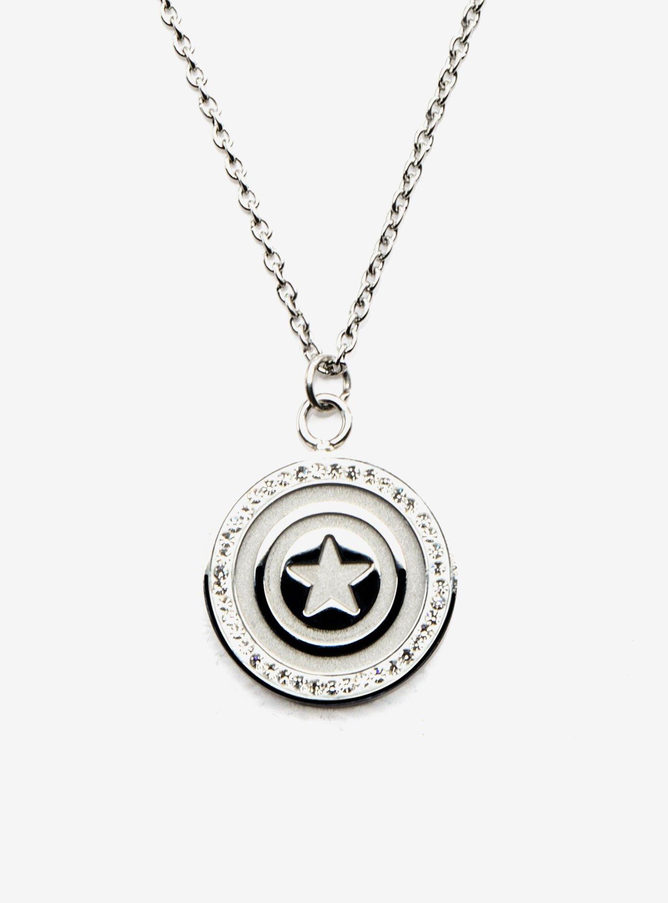 Marvel Captain America Shield Pendant | BoxLunch