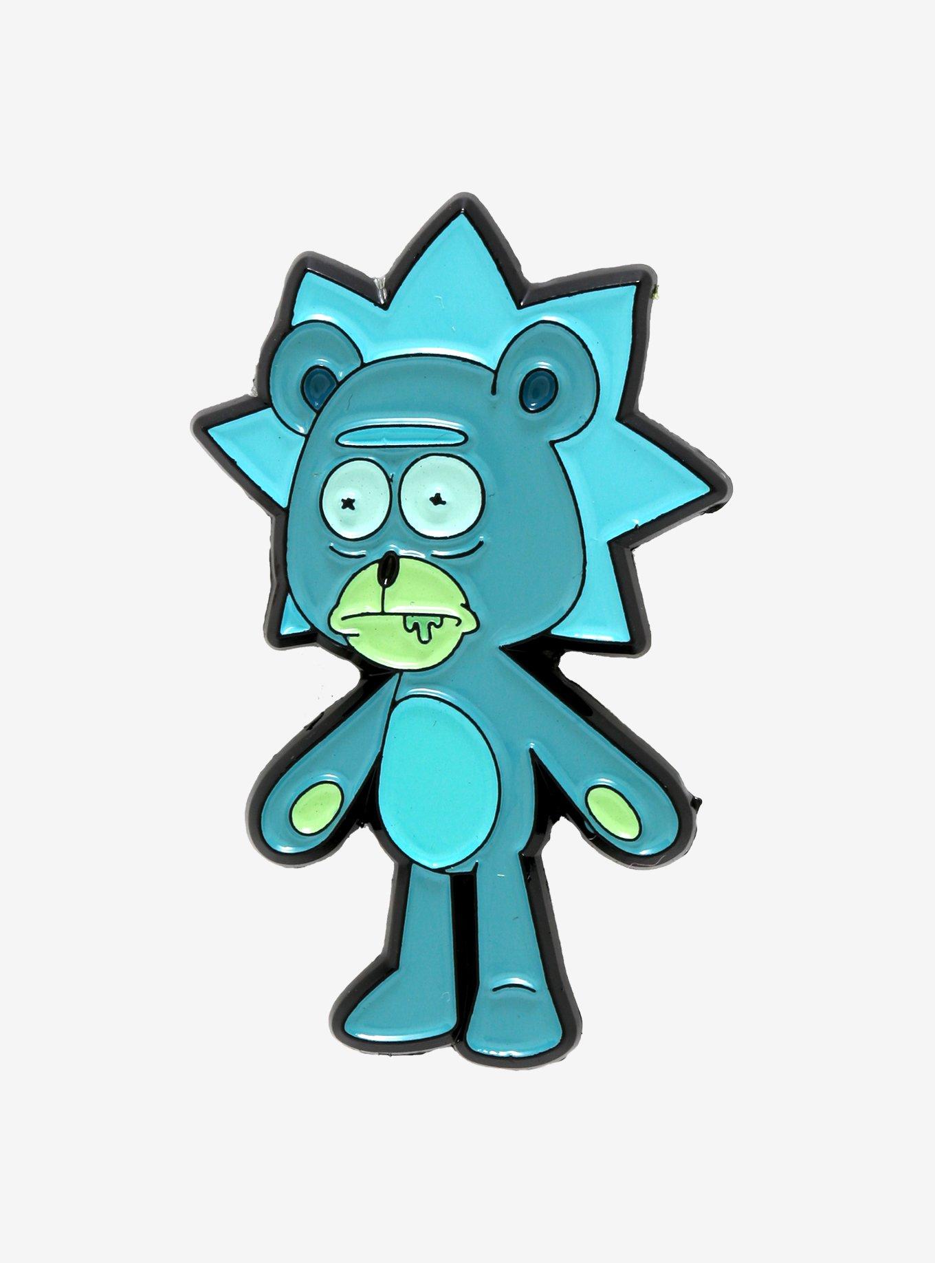 Rick And Morty Teddy Rick Enamel Pin | Hot Topic