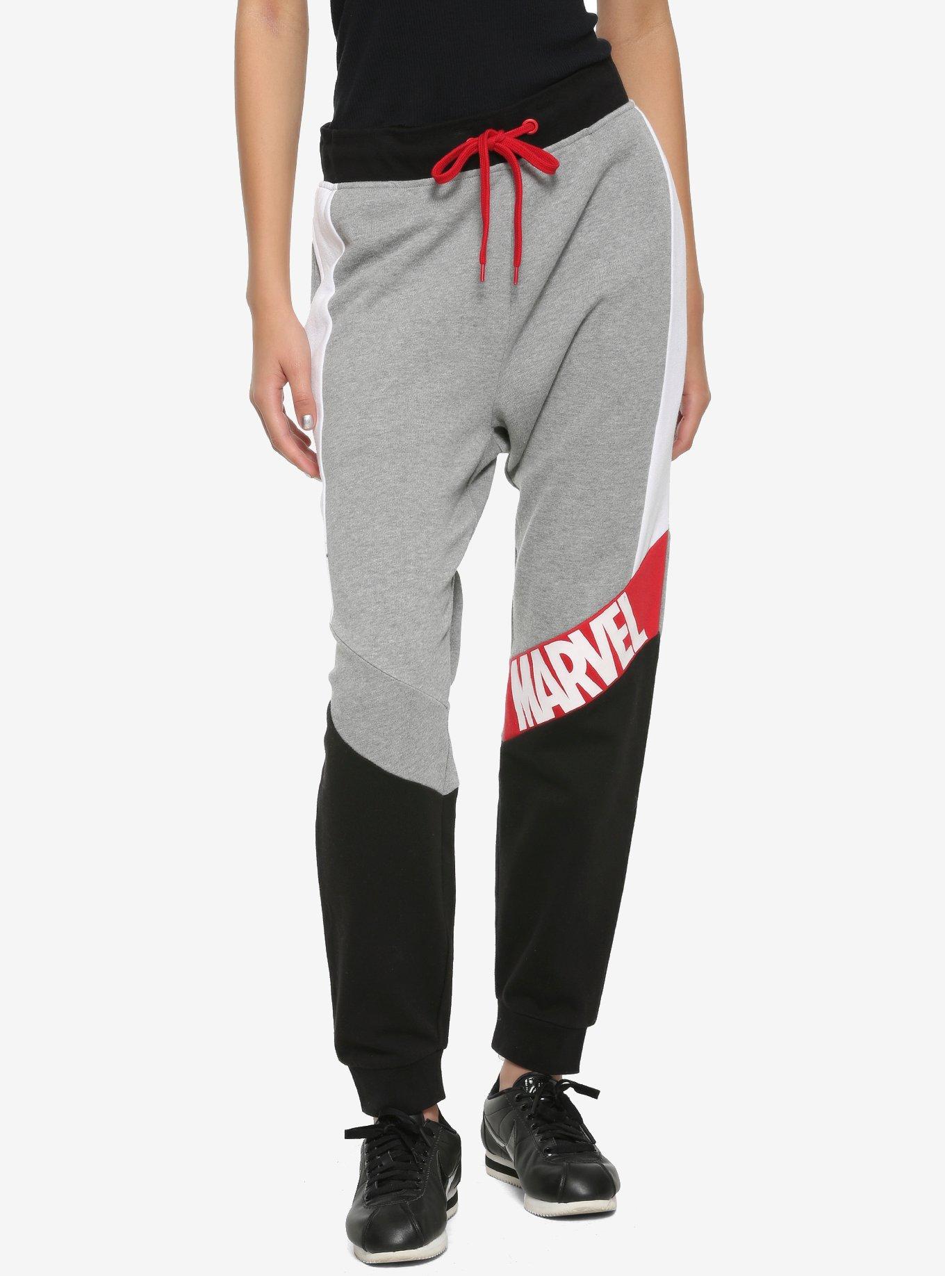 Our Universe Marvel Logo Jogger Pants Her Universe Exclusive | HerUniverse