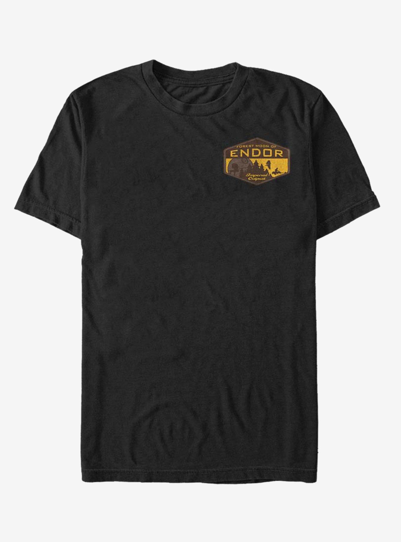Star Wars Endor Forest T-Shirt - BLACK | BoxLunch