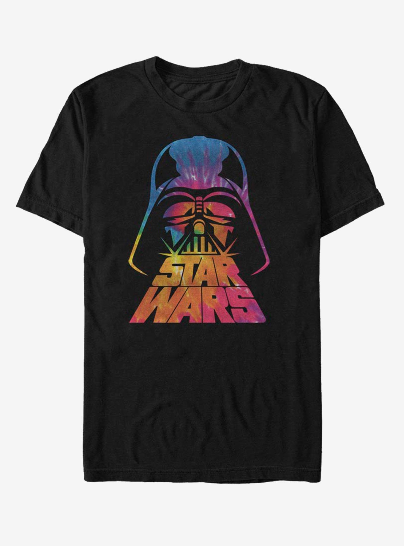 Star Wars Tie Dye Vader T-Shirt - BLACK | BoxLunch