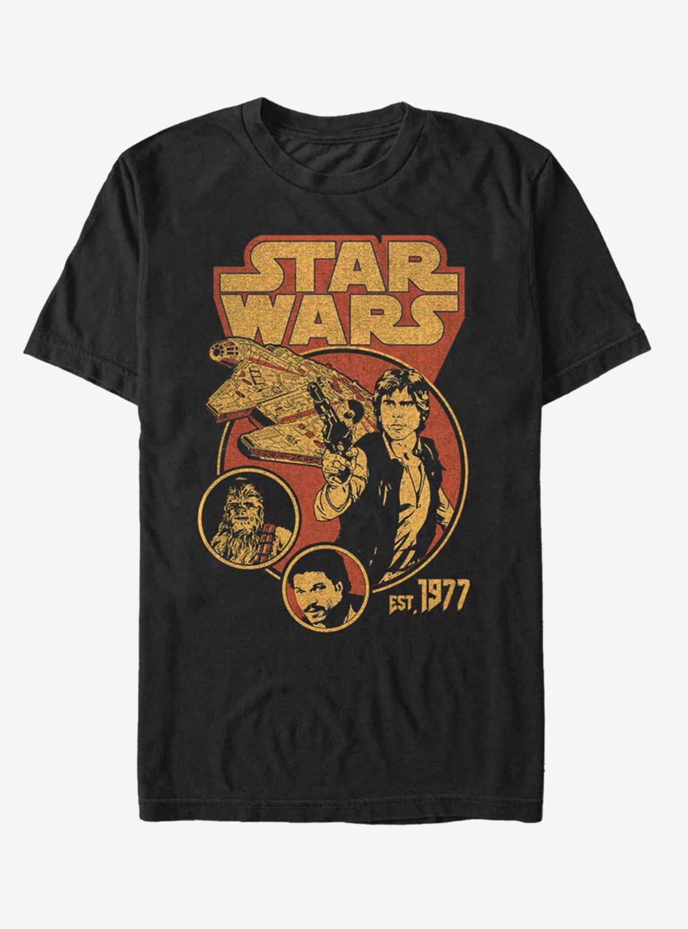 Star Wars Big Three T-Shirt - BLACK | BoxLunch