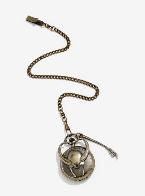 Marvel Loki Pocket Watch | Hot Topic