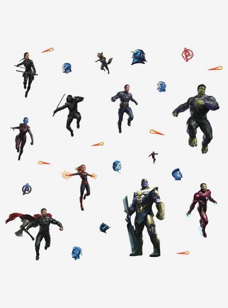 Marvel Avengers: Endgame Peel And Stick Wall Decals | BoxLunch