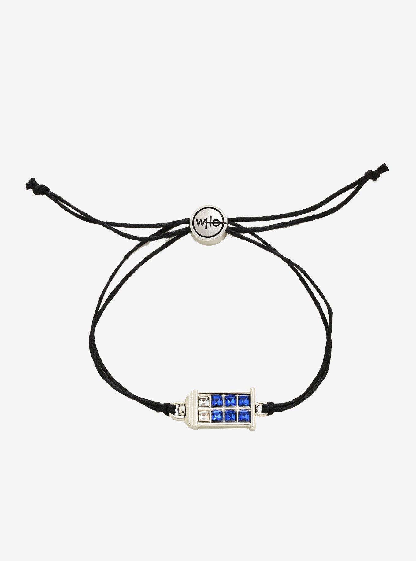 Doctor Who TARDIS Cord Bracelet | Hot Topic
