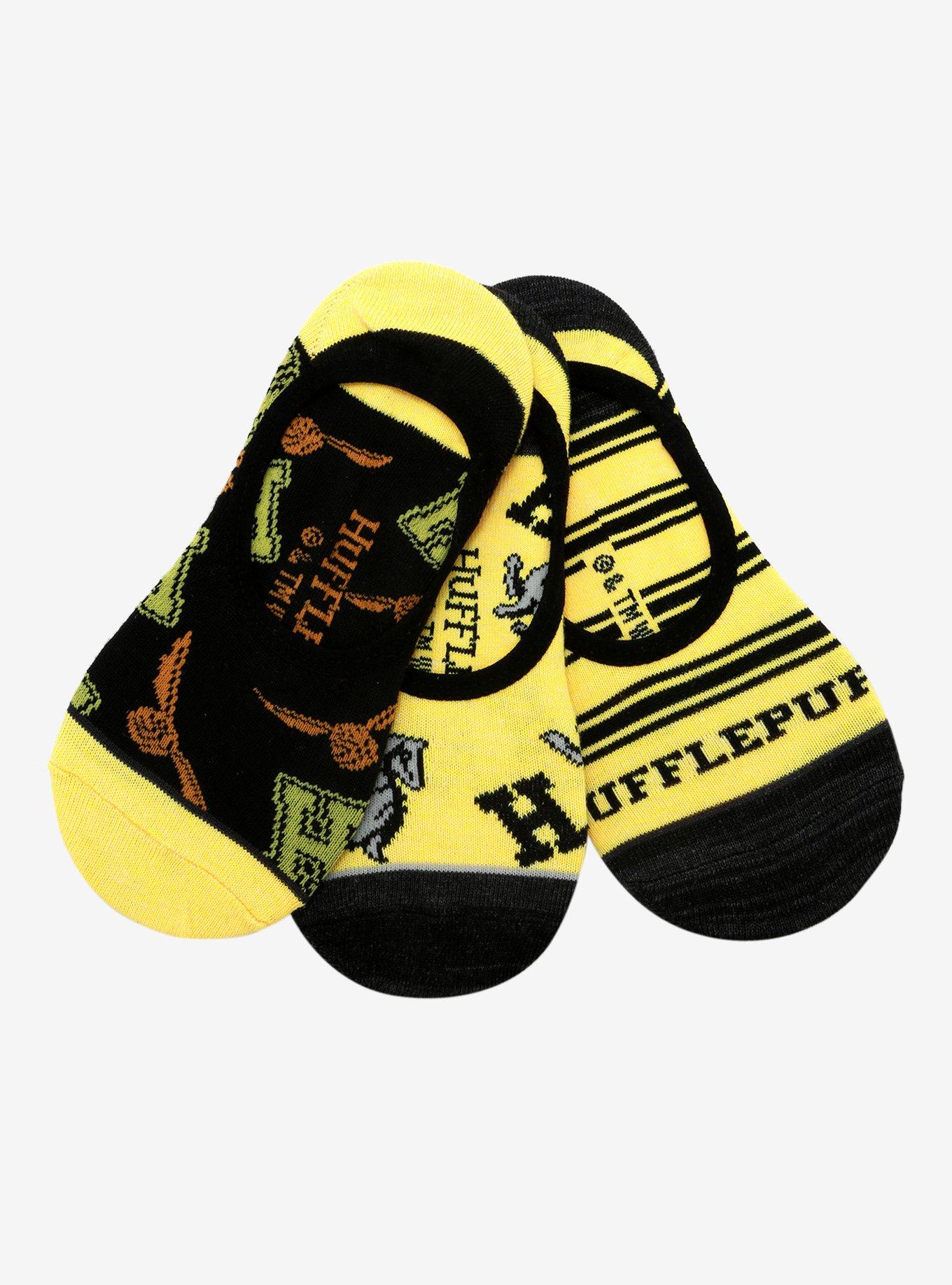 Harry Potter Hufflepuff No-Show Sock Set - BoxLunch Exclusive | BoxLunch