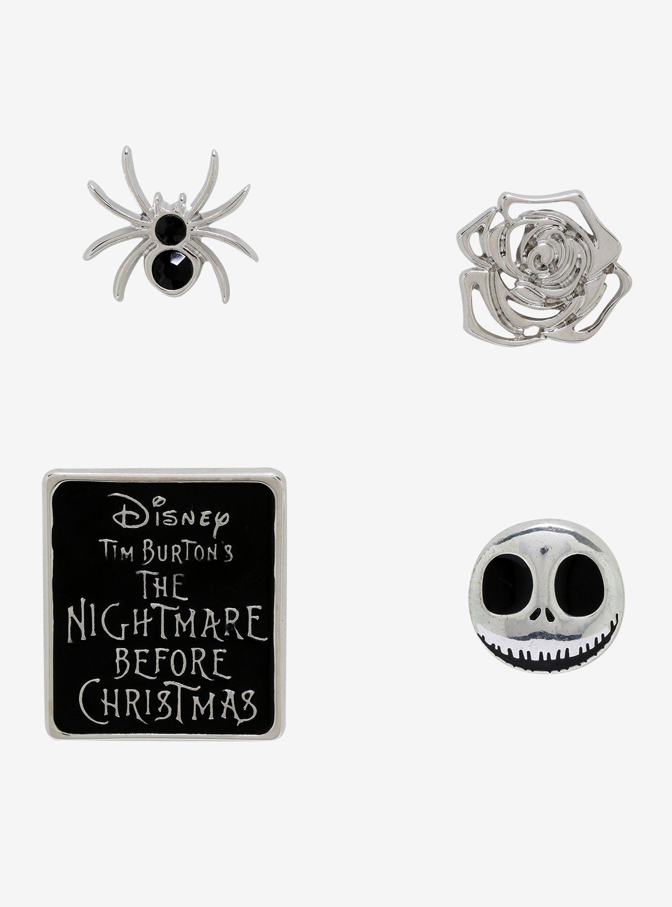 The Nightmare Before Christmas Icon Enamel Pin Set | Hot Topic