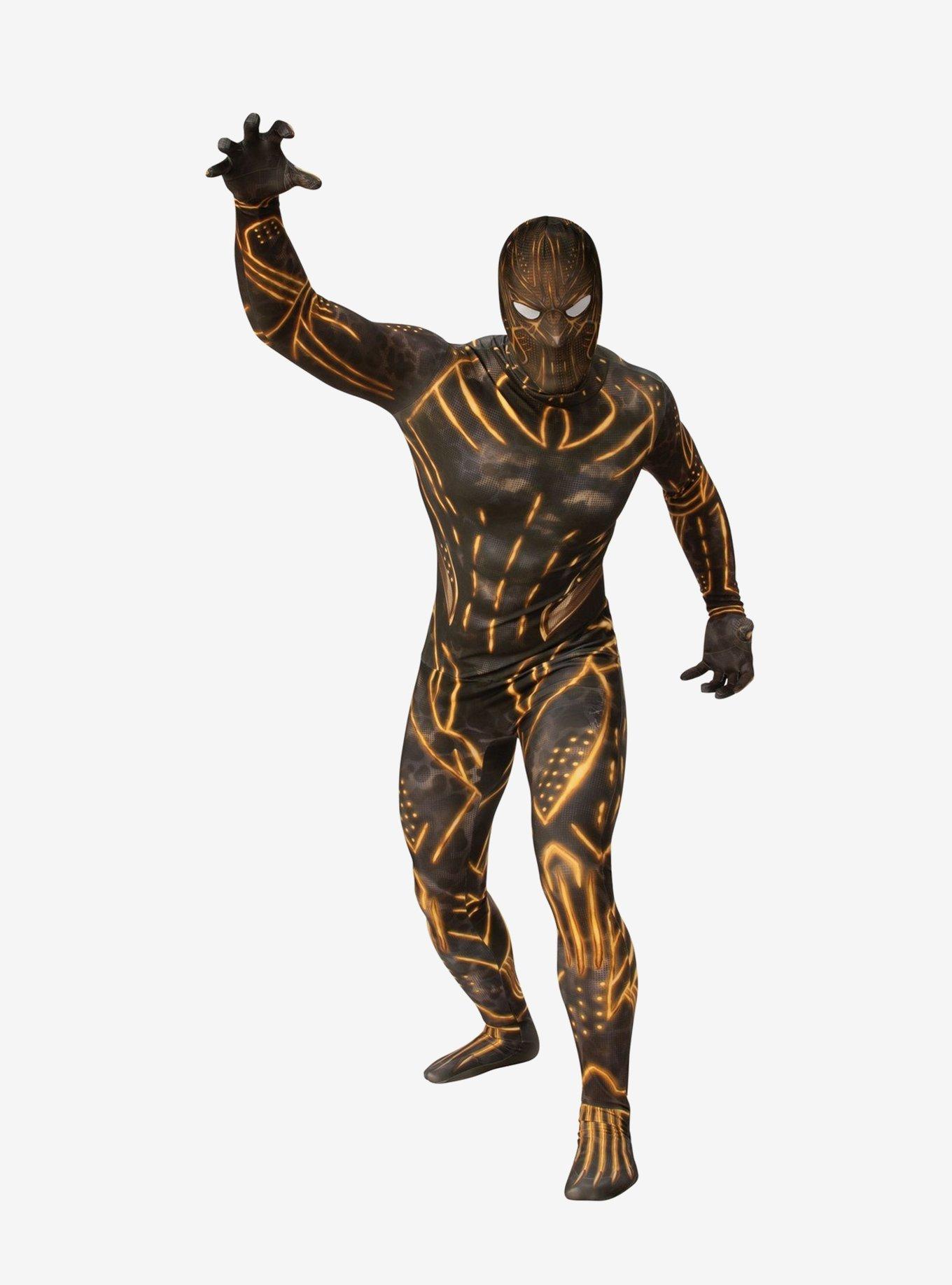 Marvel Black Panther Movie Erik Killmonger Second Skin Suit Costume ...