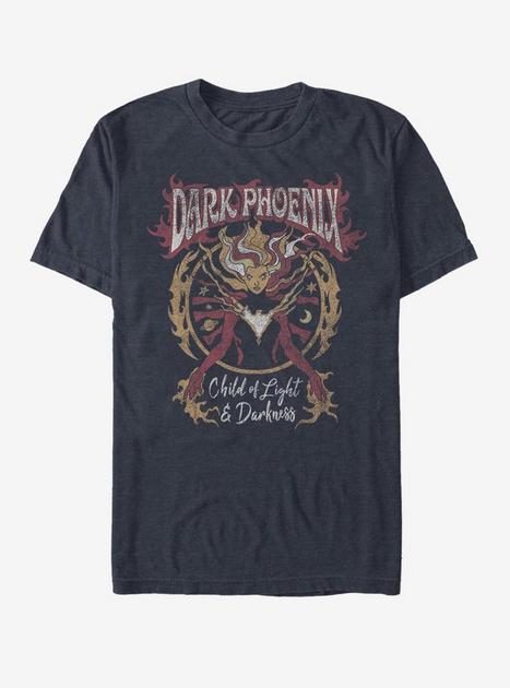 Marvel X-Men Dark Phoenix Phoenix Rising T-Shirt - BLUE | BoxLunch