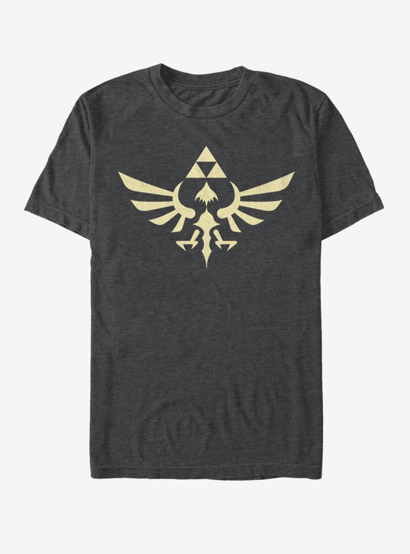 Nintendo Triumphant Triforce T-Shirt - GREY | BoxLunch