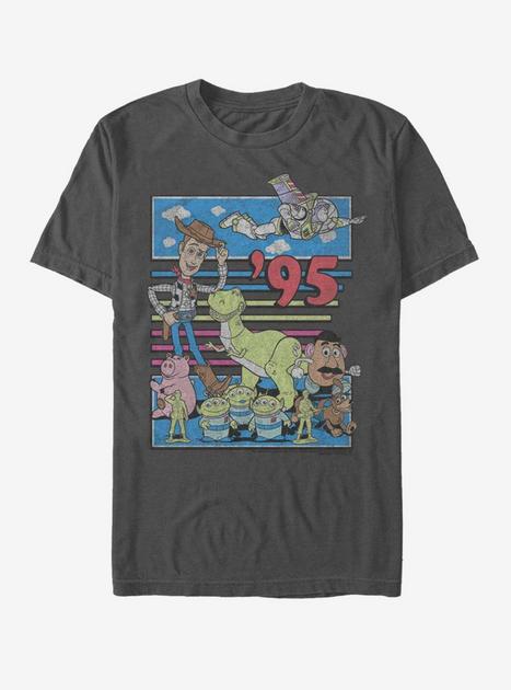 Disney Pixar Toy Story Fast Toys T-Shirt - GREY | BoxLunch
