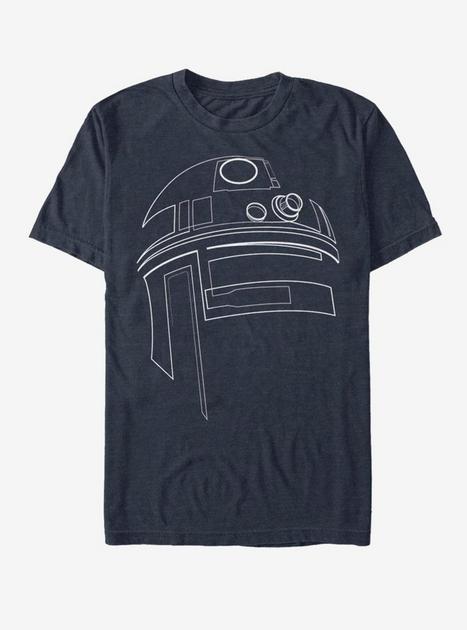 Star Wars Simple R2D2 T-Shirt - BLUE | BoxLunch