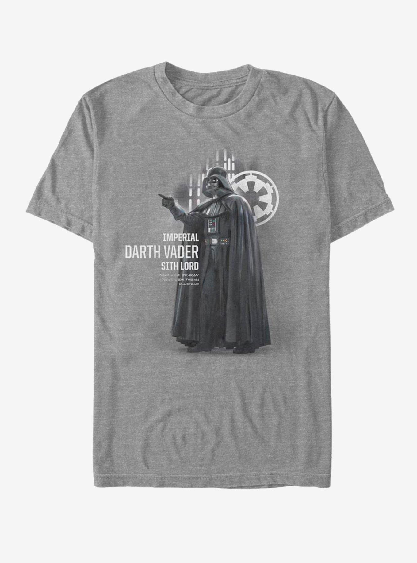 Star Wars Welcome Back Vader T-Shirt - GREY | BoxLunch