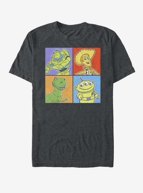 Disney Pixar Toy Story Block Party T-Shirt - GREY | BoxLunch