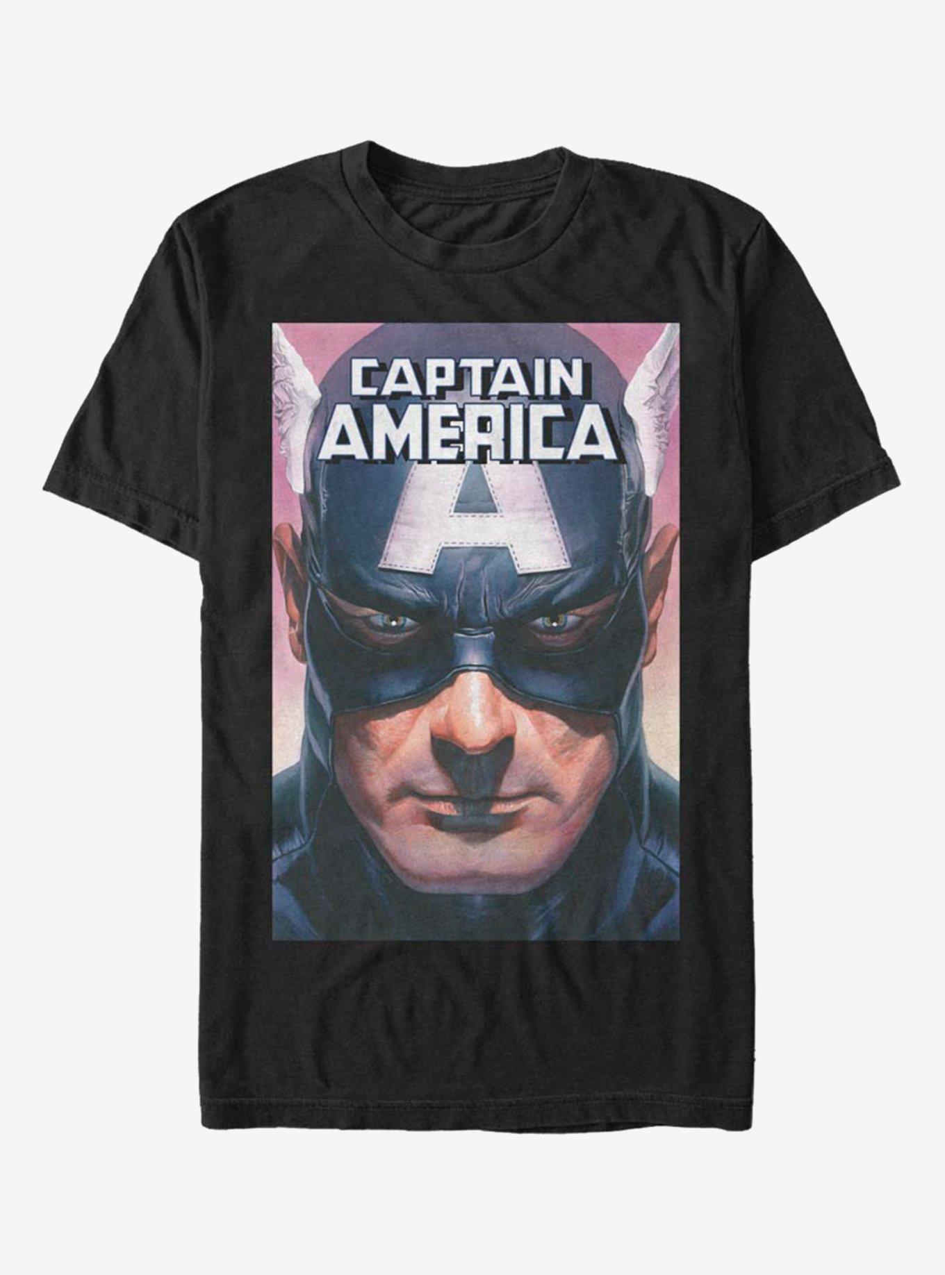 Hot Topic Marvel Captain America Wings T-Shirt | Hamilton Place
