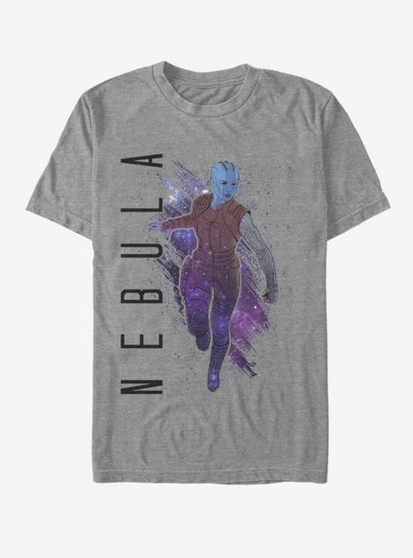 Marvel Avengers: Endgame Nebula Painted T-Shirt - GREY | BoxLunch