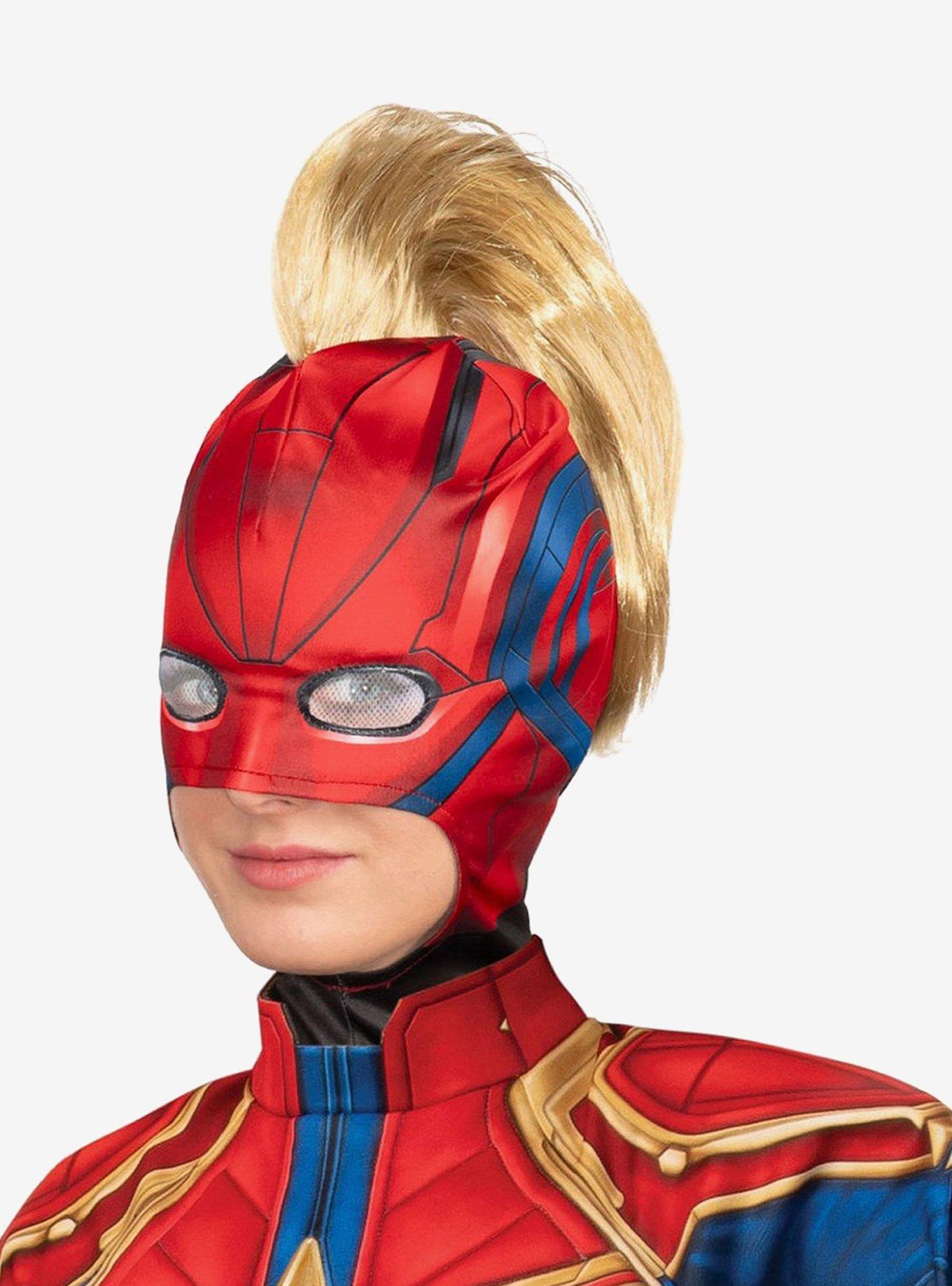 Marvel Captain Marvel Headpiece With Mohawk | Hot Topic