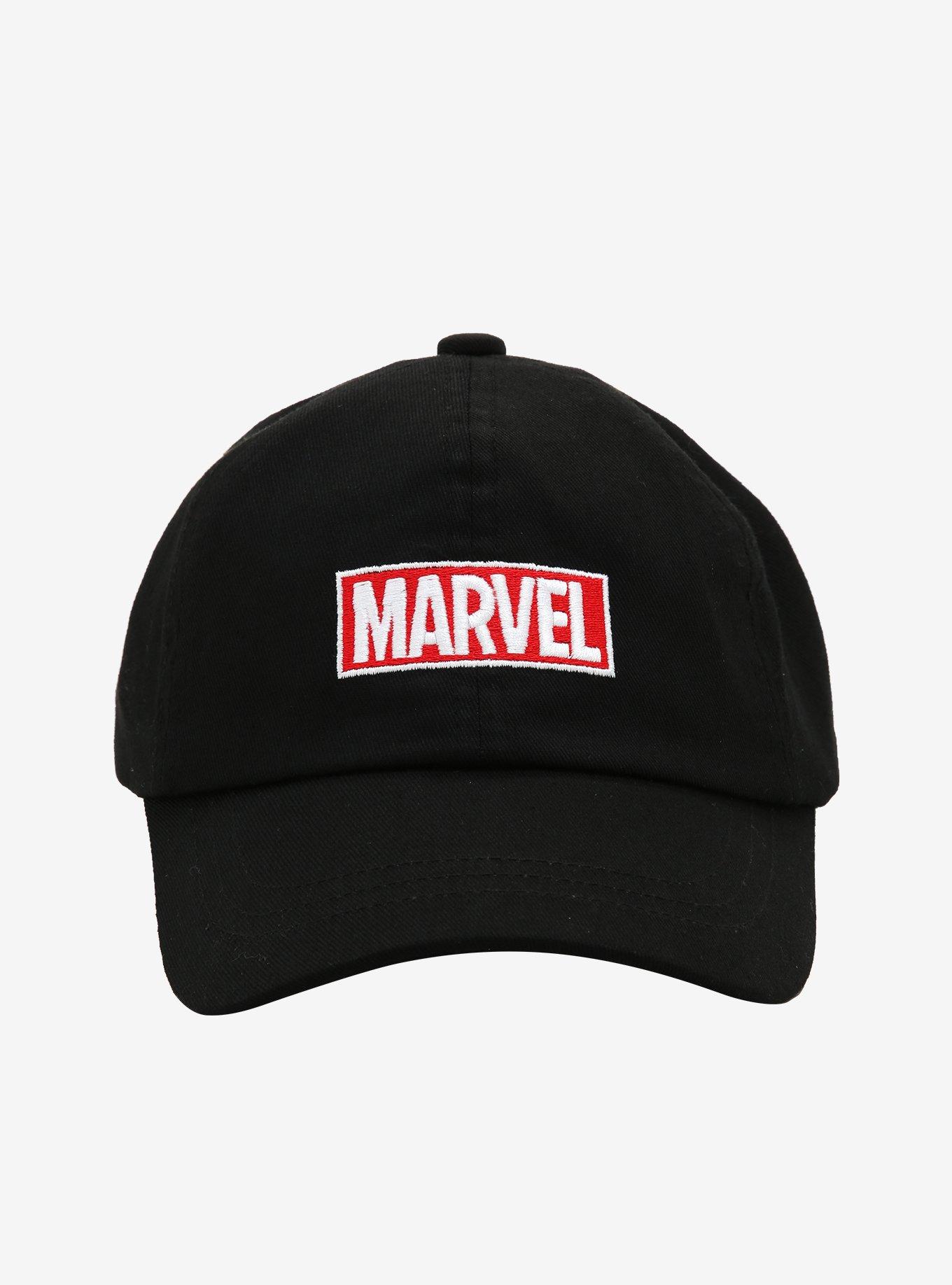 Marvel Logo Black Toddler Cap | BoxLunch