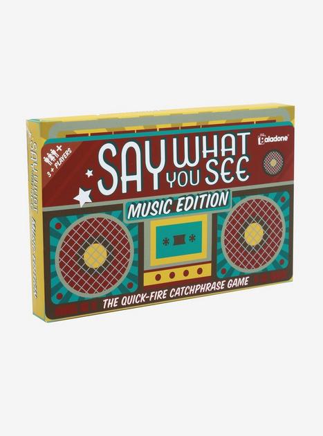 Say What You See: Music Edition Card Game | Hot Topic