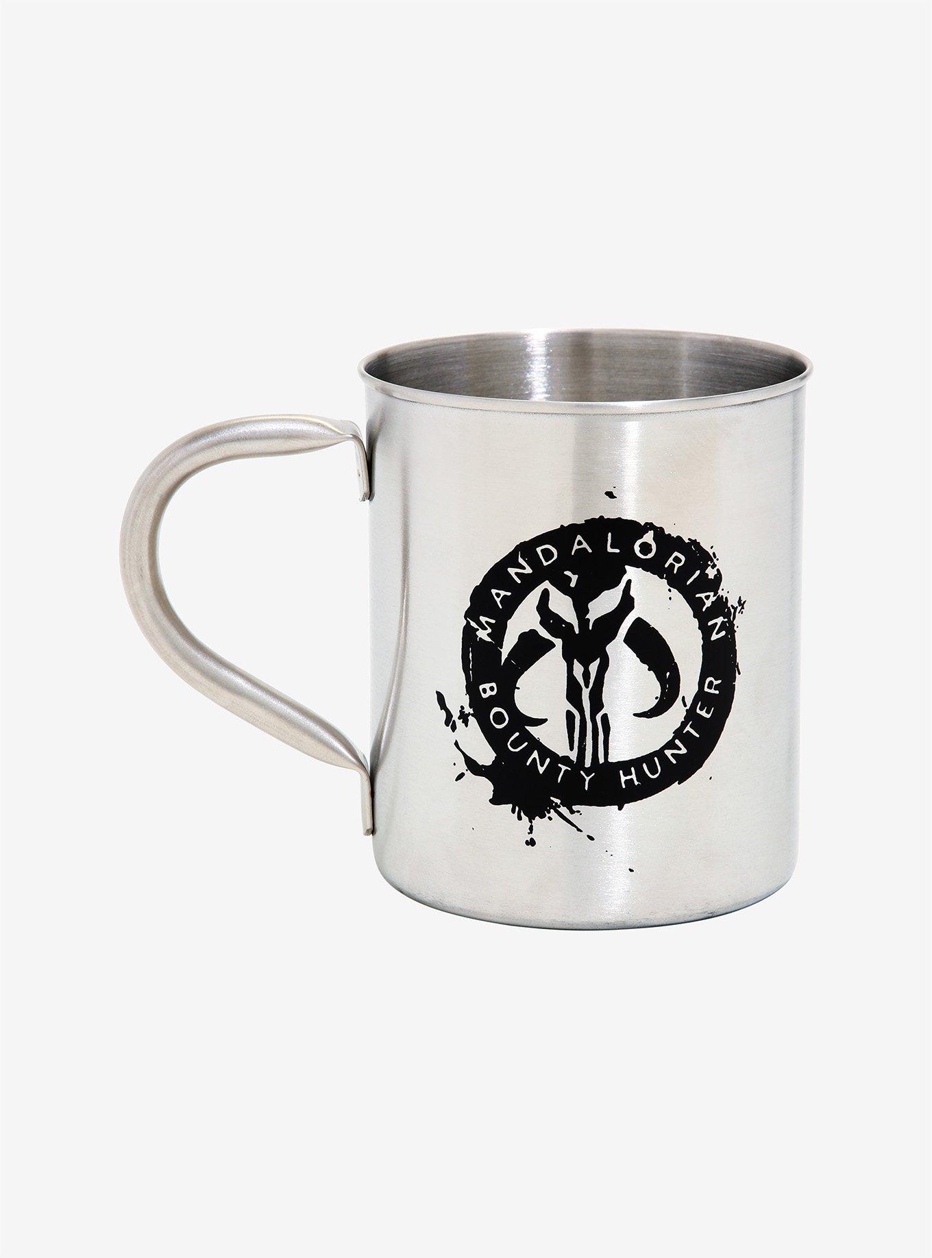 Star Wars The Mandalorian Bounty Hunter Metal Mug | BoxLunch