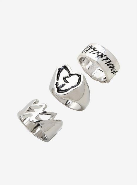 Xxxtentacion Logo Ring Set Hot Topic