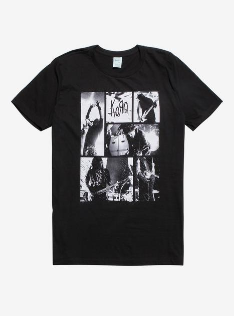 Korn Photo Collage T-Shirt | Hot Topic