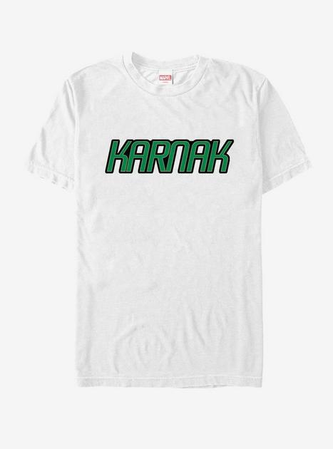 Marvel Karnak Logo T-Shirt - WHITE | Hot Topic