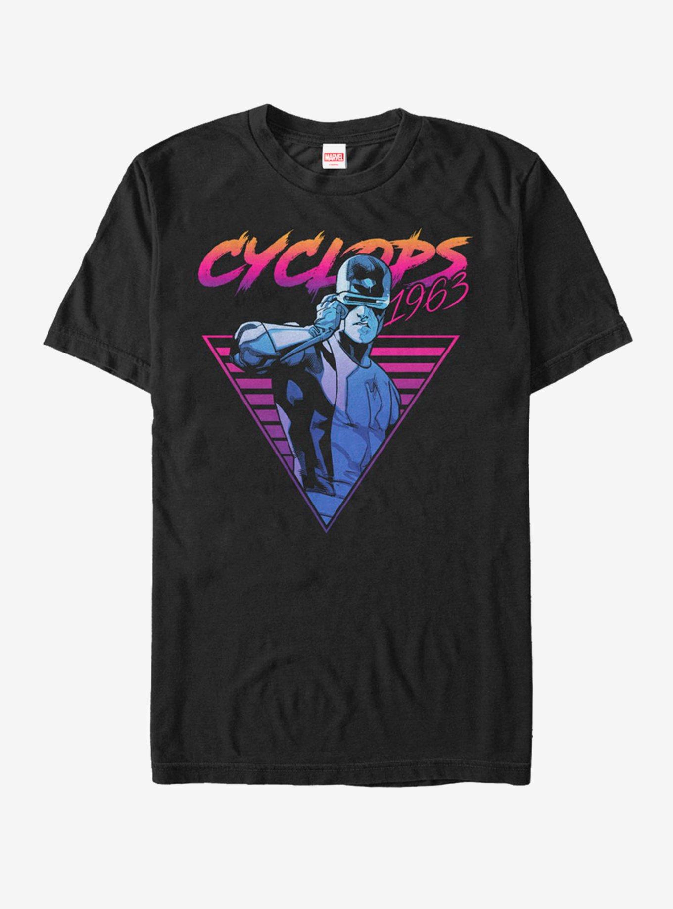 Marvel Neon Cyclops T-Shirt - BLACK | Hot Topic