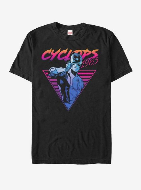 Marvel Neon Cyclops T-Shirt - BLACK | Hot Topic