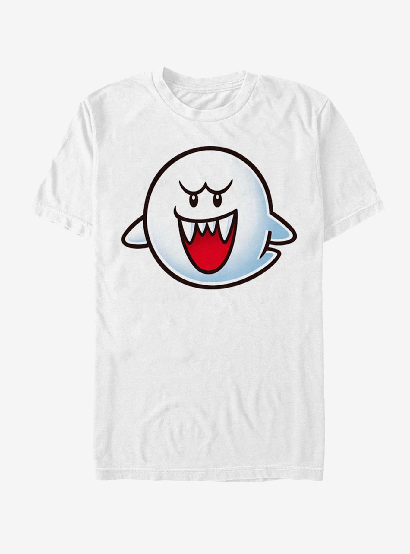 Super Mario Boo Face T-Shirt | Hot Topic