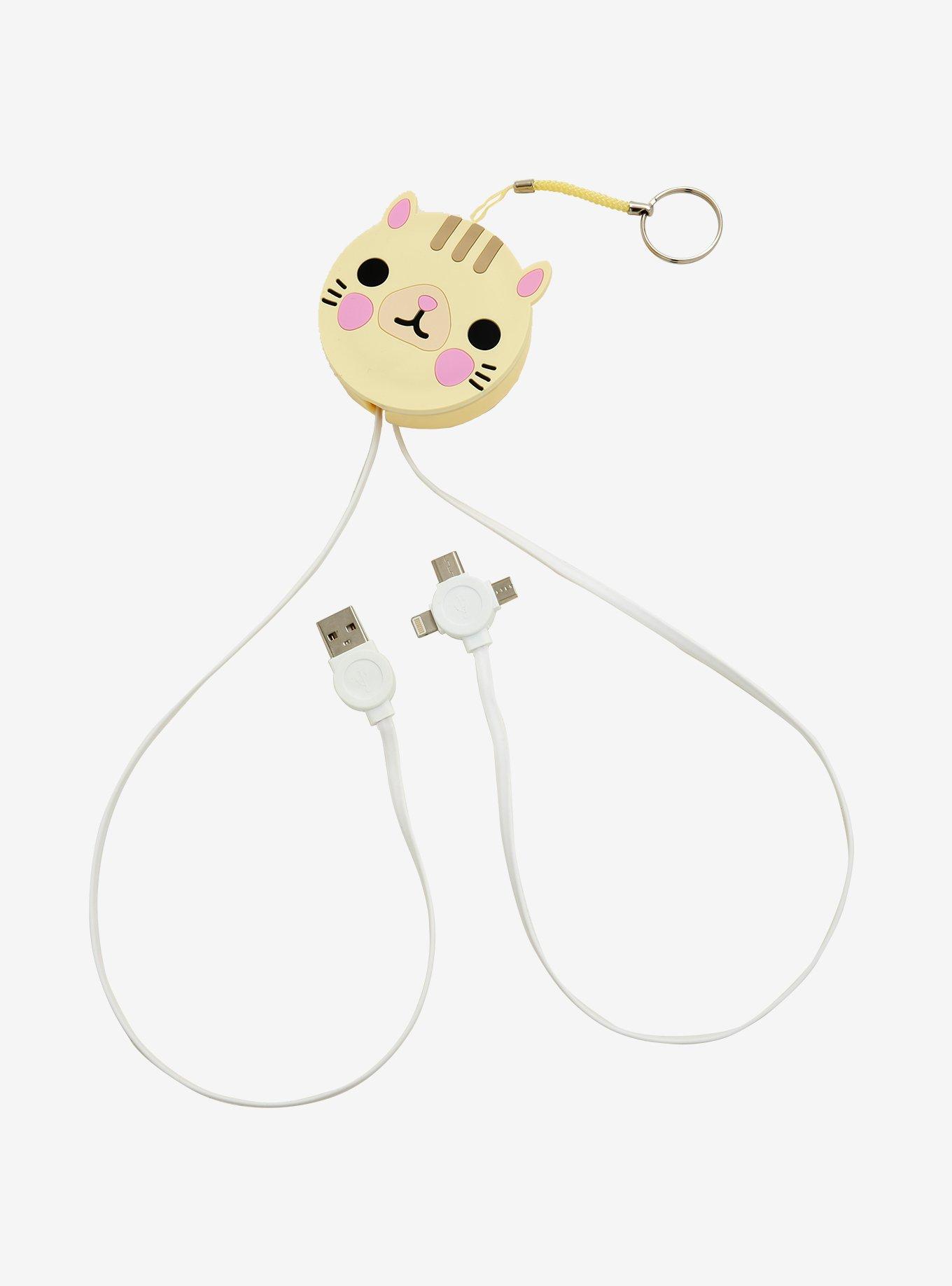 Power Pets Cat Retractable Charging Cable | BoxLunch