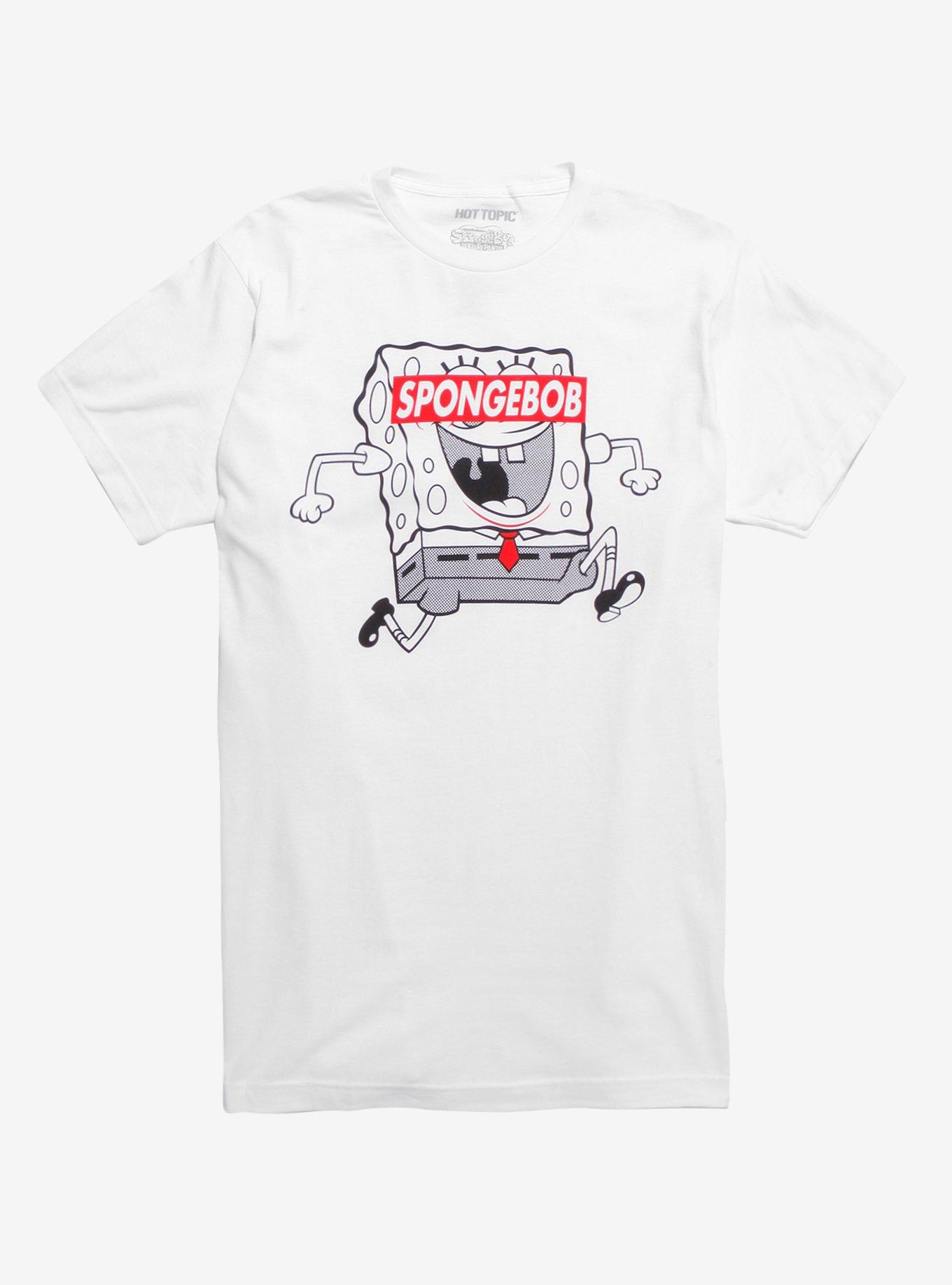 Spongebob Squarepants Red Bar T Shirt Hot Topic