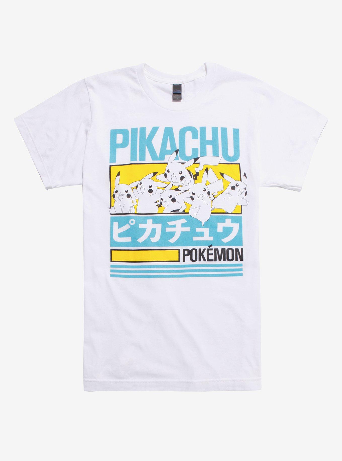 Pokemon Pikachu Blue & Yellow T-Shirt | Hot Topic