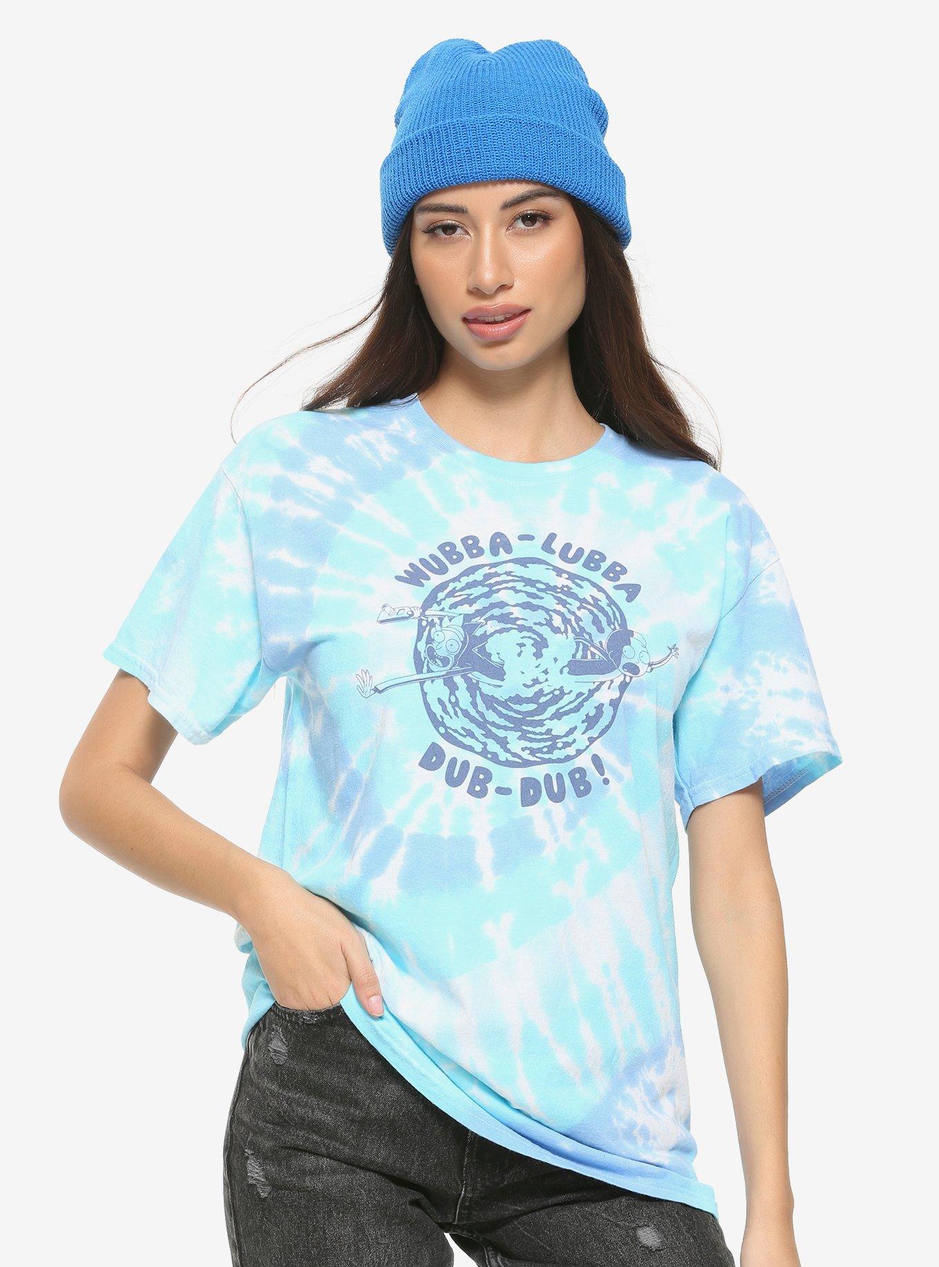 Rick And Morty Portal Tie-Dye Girls T-Shirt | Hot Topic