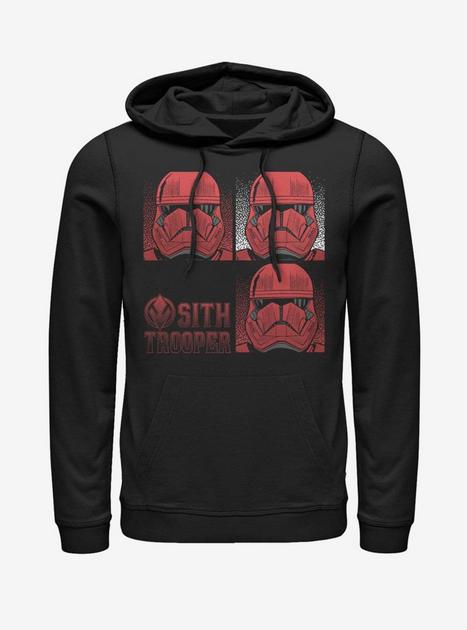 Star Wars Episode IX Rise of Skywalker Red Trooper Sith Trooper Hoodie ...